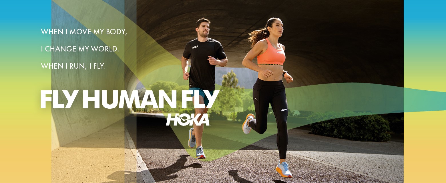 FLY HUMAN FLY - HOKA z nową kampanią - Bieganie.pl