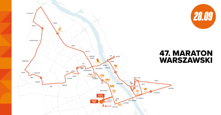 Poznaliśmy trasę 47. Maratonu Warszawskiego - Bieganie.pl