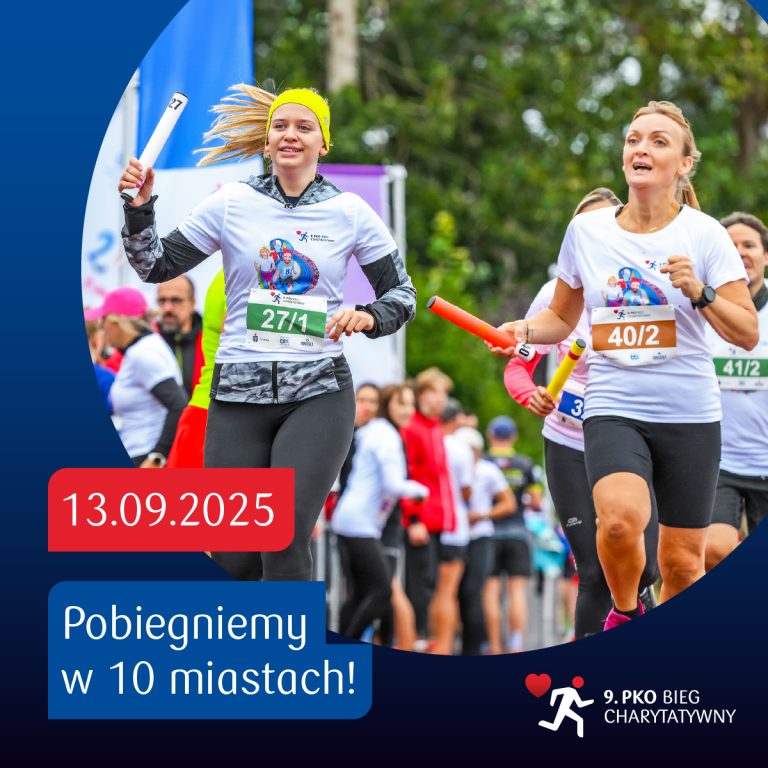 Trwają zapisy na 9. PKO Bieg Charytatywny - dla zdrowia psychicznego dzieci i młodzieży ...